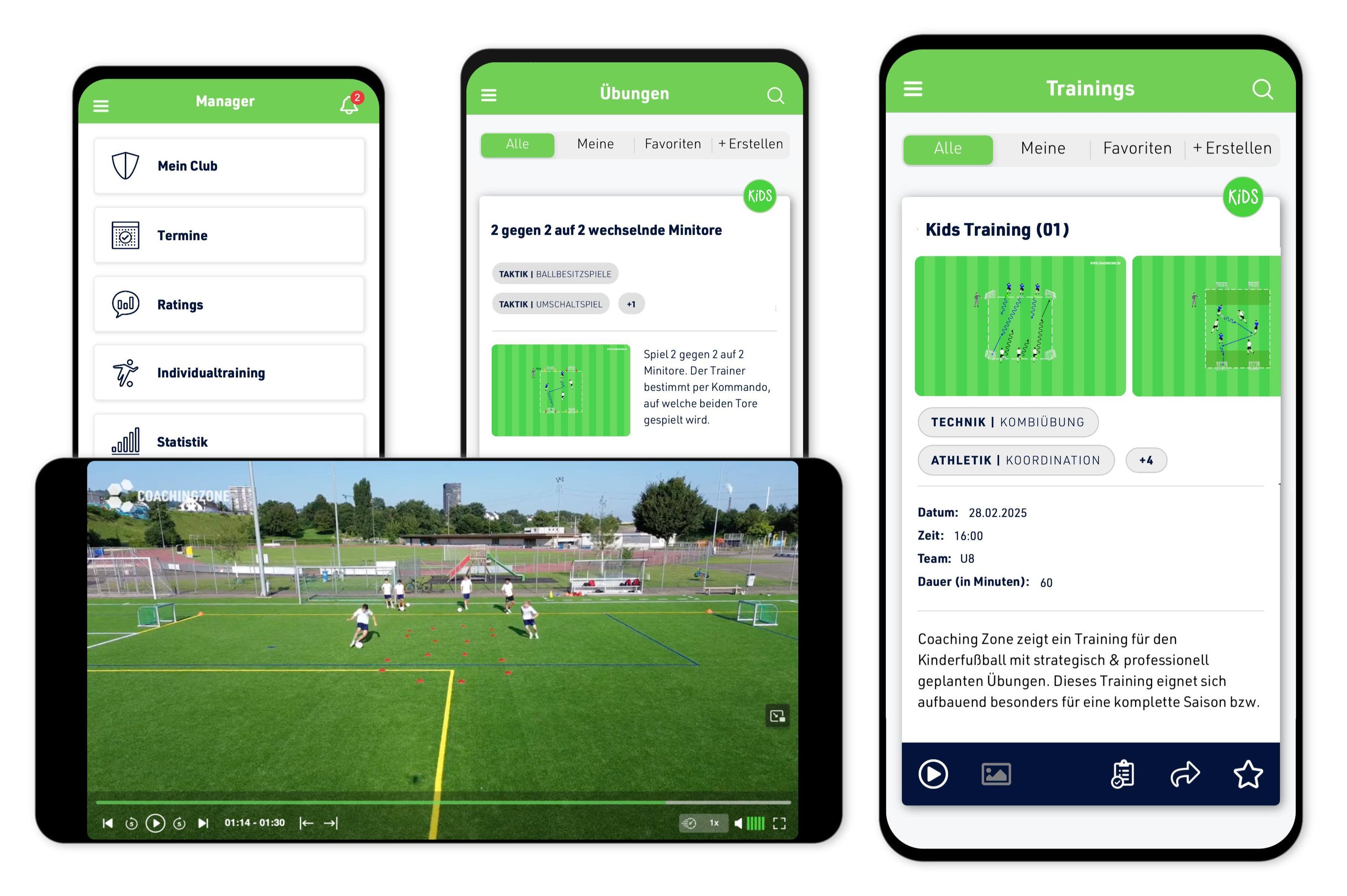 Coaching Zone Kids - das Portal für den Kinderfußball